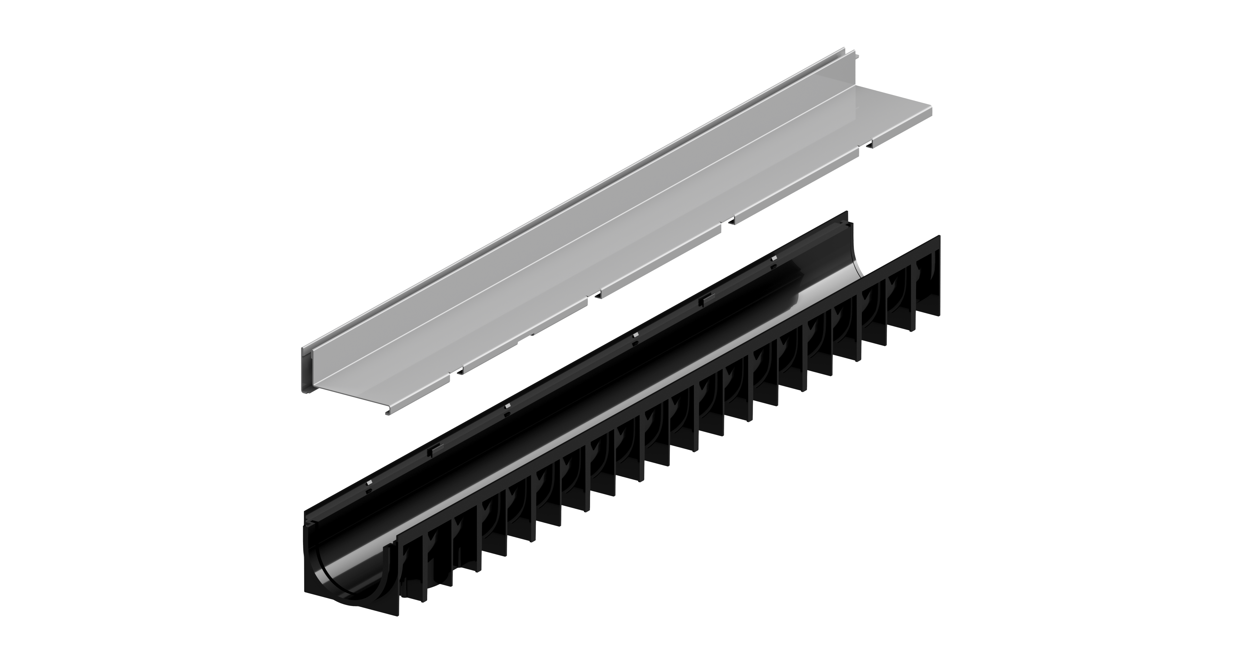 MUFLE 4ALL H92, PP-PE CHANNEL,the perfect solution for your drainage